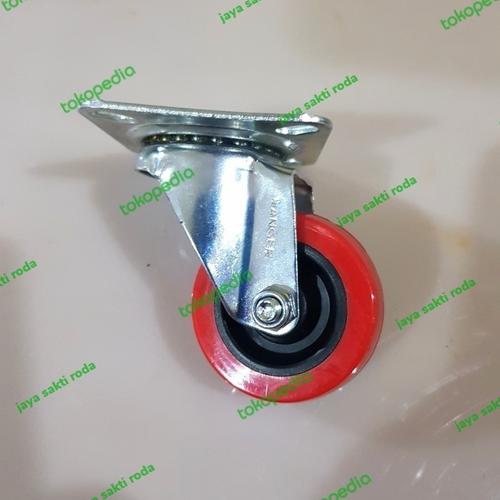 Jual Roda pu merah 2 inch Putar Ranger - Jakarta Barat - Jaya Sakti ...