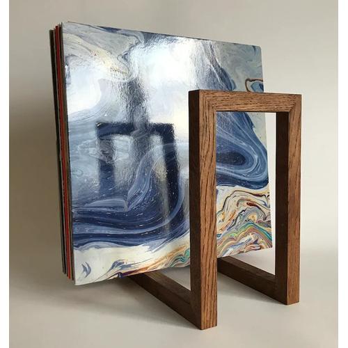 Jual Rak Vinyl / Rak piringan Hitam Kayu jati / Wooden Vinyl Rack -03 ...