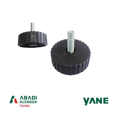 Jual Kaki stabil / Adjuster+Tee Nut KST308 Round Yane Black Plastic ...