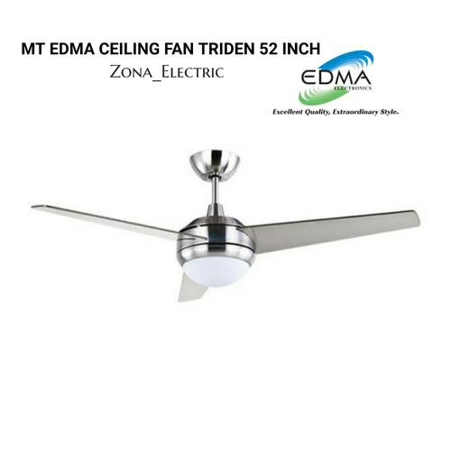 Jual MT EDMA CEILING FAN TRIDEN 52 INCH AC REMOTE CONTROL / KIPAS LAMPU ...