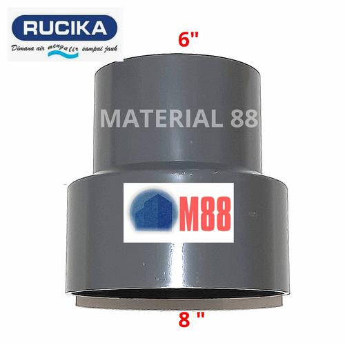 Jual Vlok Sok 8×6 inch RUCIKA D - Reducer 8x6 Flok Flock 8 x 6 × - Kab ...