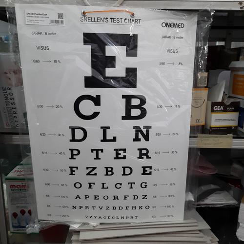 Jual snellen card mata - Kab. Jember - alkes mastrip jember | Tokopedia