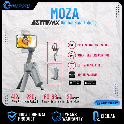 Jual Moza Mini MX Gimbal Stabilizer Smartphone Garansi Resmi - Jakarta ...