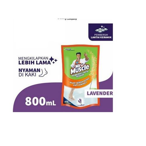 Jual Mr Muscle Pembersih Lantai Keramik Lavender Pouch 800mL - Kota Bekasi - GoedangDente ...
