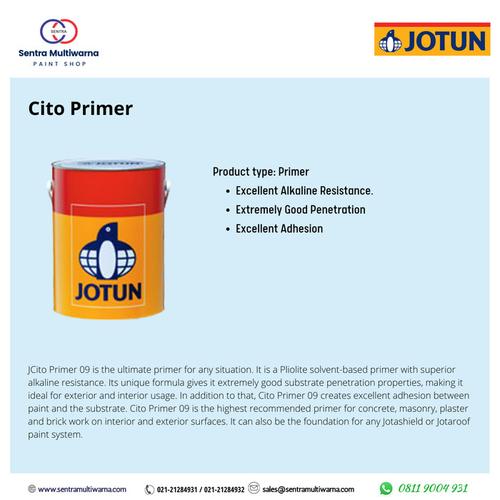 Jual Jotun Cito Primer 09 2.5ltr - Kota Bekasi - JOTUN STORE | Tokopedia