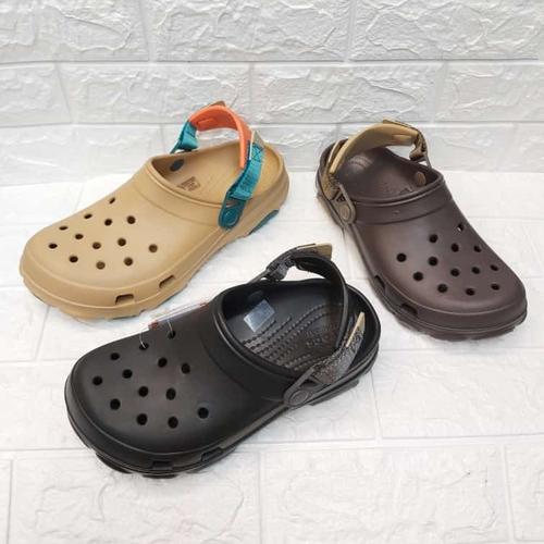 Jual Sandal Crocs Classic All Terrain Clog/ Sandal Crocs Pria - Hitam ...
