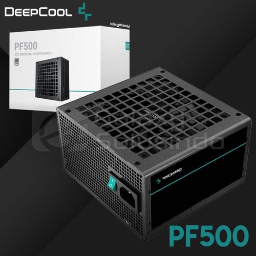 Promo PSU DeepCool PF500 500Watt 80+ White All Flat Cable Power Supply ...