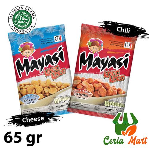 Jual Kacang Koro Pedas dan Keju Mayashi 65 gr Chili and Cheese Broad ...