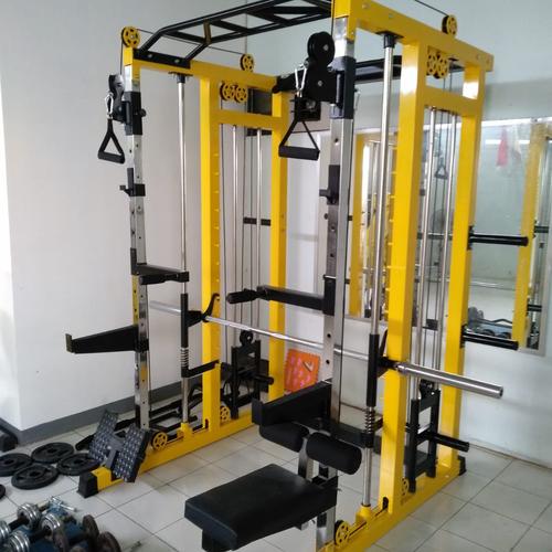 Jual Smith Machine Machin cable crossover fitnes fitness - Merah - Kab ...