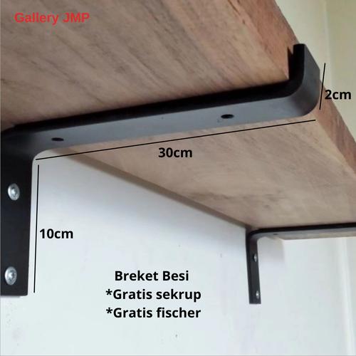 Jual Siku Rak Dinding Ambalan Besi Murah - 5x5cm, Putih - Kab. Kebumen ...