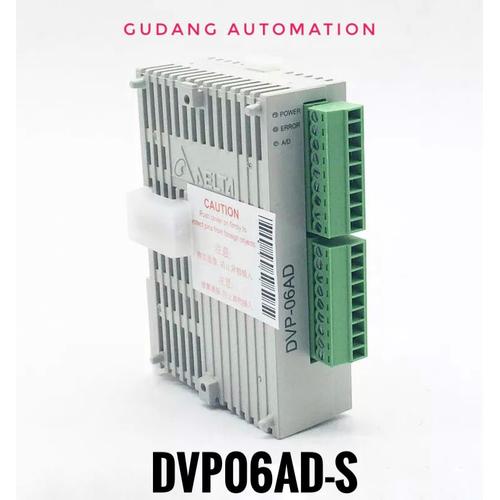 Jual DVP06AD-S ANALOG INPUT MODULE PLC DELTA DVP-S 6AI - Jakarta Barat ...