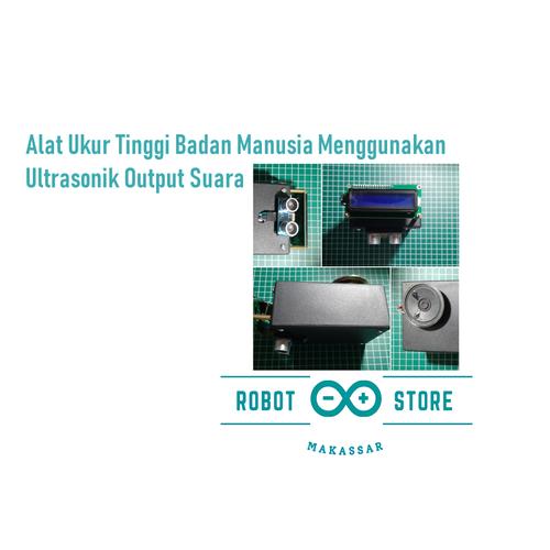 Jual Alat Ukur Tinggi Badan Manusia Menggunakan Ultrasonik Output Suara ...