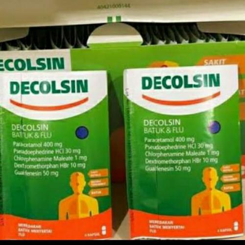 Jual decolsin kapsul 1box 25strip - Jakarta Selatan - sarasah jaya shop ...