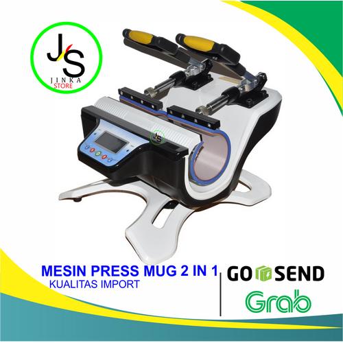 Jual Mesin Press Mug Freesub 2 in 1 / Twin / 2 Moulding / 2in1 ...