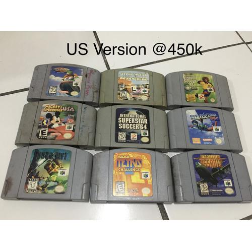 Jual Nintendo 64, US Version, tested - Kab. Tangerang - Q-teeShopGame ...