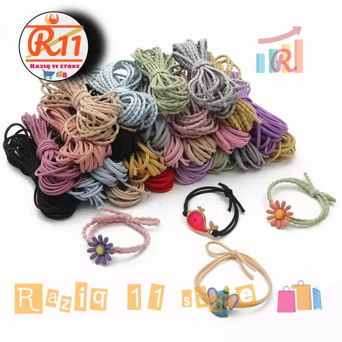 Promo Tali Karet Elastis Korea Boba (Karet Gembul/Karet Padi) Ukuran ...