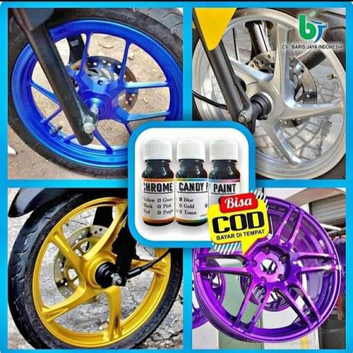 Jual CAT LOGAM CANDY CHROME Cat Warna Alternatif masa kini - Biru - Kab ...