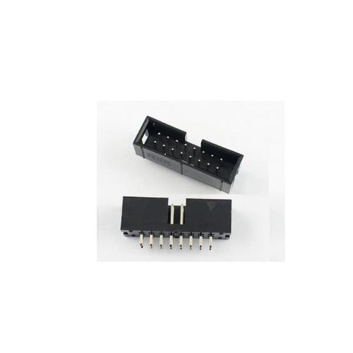 Jual socket straight IDC 2x8 Box pin header male soket 16p 16 pin 2 ...