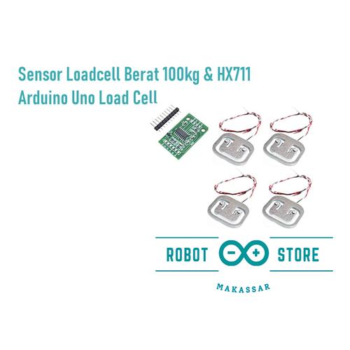 Jual Sensor Loadcell berat 100 kg & HX711 Arduino uno Load Cell YZC131 10 k - Kota Makassar ...