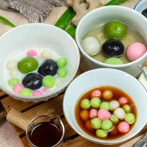 Jual Ronde Jahe Besar Mix + Kecil - snack cemilan wedang ronde frozen ...