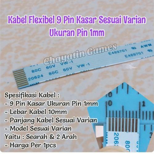 Jual Kabel Flexibel 9 Pin Kasar 2 Arah Panjang Sesuai Varian Ukuran Pin ...