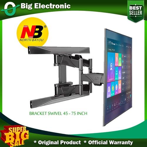 Jual Bracket Tv 70 65 55 50 49 43 40 inch Braket Swivel North Bayou ...