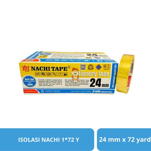 Jual ISOLASI NACHI 1x72 Y - Kota Denpasar - Bali Stationery | Tokopedia