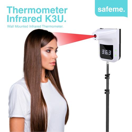 Jual Termometer Digital Infrared Dinding Ruangan Thermometer Standing ...