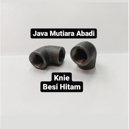 Jual Elbow/knie hitam besi d.3/4'' inch x 90 deg BSPT - Jakarta Barat ...