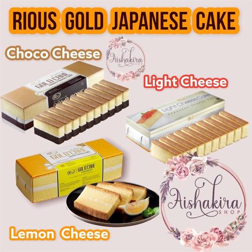 Jual Rious gold cake choco cheese mini 200 gram - Lemon Cheese ...