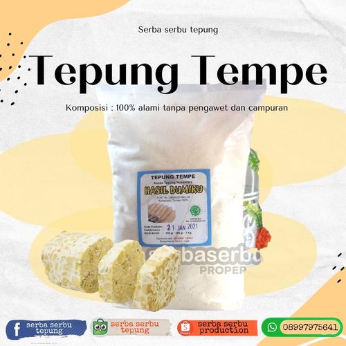 Jual Tepung Tempe Kemasan 1 Kg (Sudah Dinkes PIRT & LPPOM MUI) - Kab ...