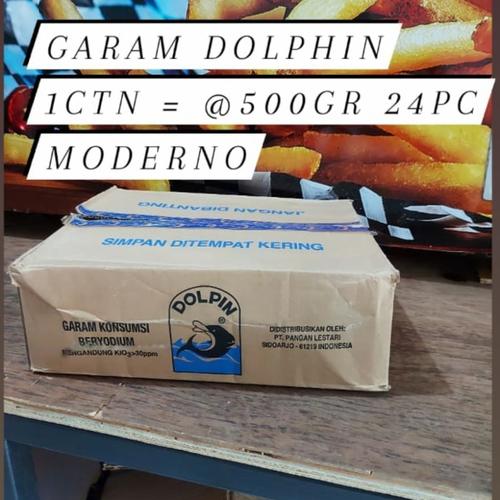 Jual Dolphin Garam 500gr x 24 pack kartonan - Jakarta Barat ...