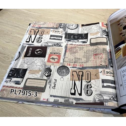 Jual Wallpaper Dinding Cafe Retro Vintage Koran - Jakarta Utara ...