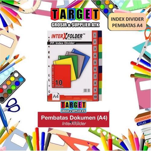 Jual PEMBATAS / DIVIDER A4/F4 - A4 - Kota Depok - TARGET ATK | Tokopedia