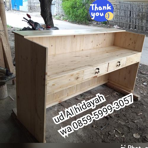 Jual meja bar meja resepsionis meja kasir jati Belanda murah - Jakarta ...