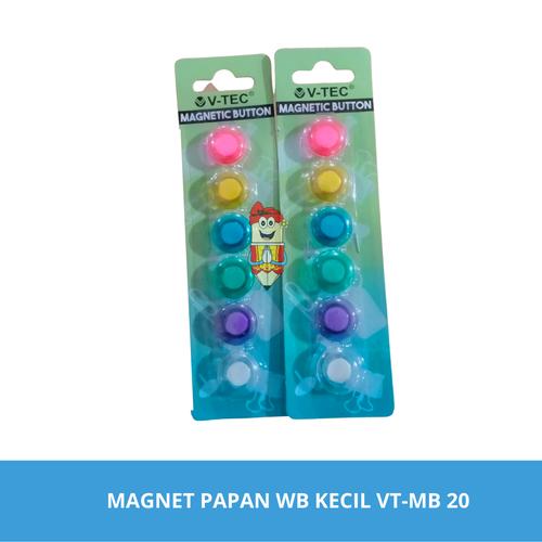 Jual Magnet Warna Whiteboard / Magnet Kecil Papan Tulis Kulkas VT-MB 20 ...