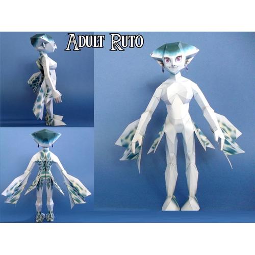 Jual Adult Princess Ruto The Legend of Zelda Papercraft - Kab. Bekasi ...