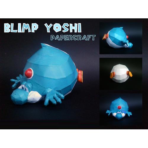 Jual Super Mario Blimp Yoshi Papercraft - Kab. Bekasi - Papercraft ...