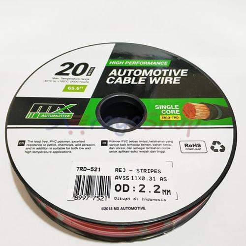 Jual KABEL AUTOMOTIVE CABLE WIRE - Merah - Kota Bandung - OCTOPUSADV ...
