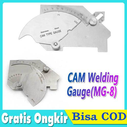 Jual Welding Gauge MG-8 Alat ukur ketebalan las Inspection Cam Tipe Gauge - Kota Cimahi - IDT4 ...