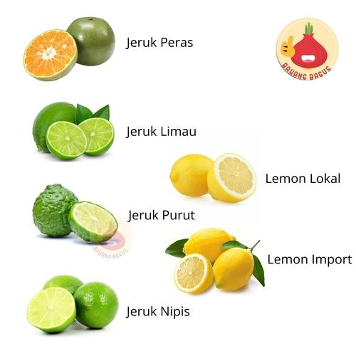 Jual Buah Jeruk/ Jeruk Peras/ Limau/ Purut/ Lemon/ Nipis - Bawangbagus ...