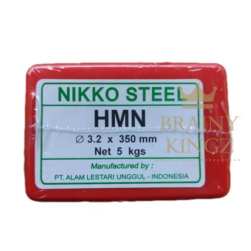 Jual Nikko Steel HMN Kawat Las Mangan 3.2mm Ketahanan FRIKSI & ABRASIF Tinggi untuk Rail Track ...