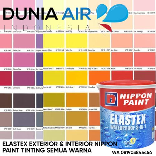 Jual CAT TEMBOK EXTERIOR & INTERIOR NIPPON PAINT TINTING MIX WARNA 1KG ...