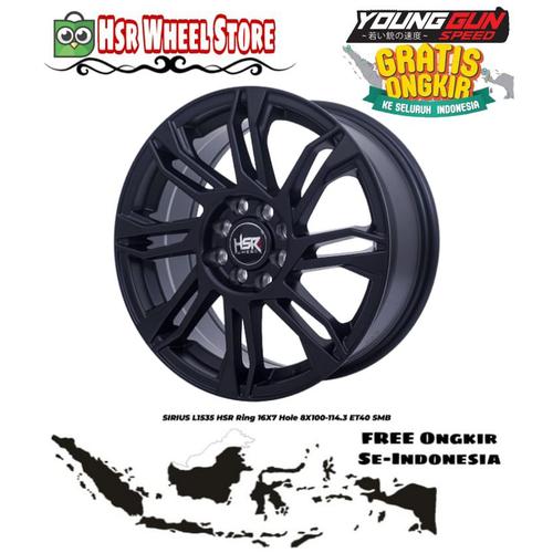 Jual Velg Avanza Ring 16 HSR SIRIUS Velg Jazz Xenia Livinna Mobilio Dll ...