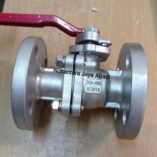 Jual Ball Valve Stop Kran Stainless 304 Flange JIS 10K 3/4 " inchi DN 20 - Jakarta Barat ...