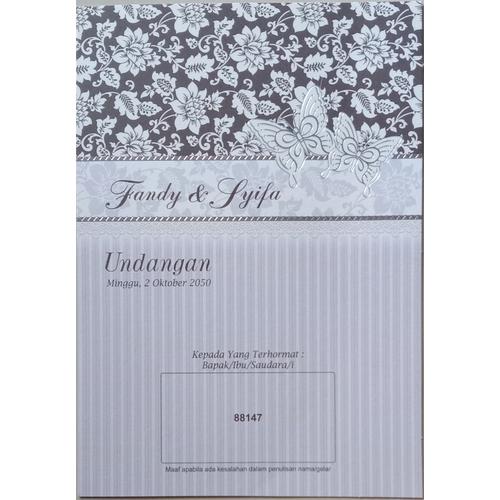 Jual Blangko Undangan Pernikahan ERA BARU / ERBA 88147 COVER Harga ...