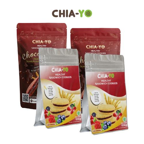 Jual Chiayo Bundling 2 Cookies Choco Velvet + 2 Mix Berries - Kota ...