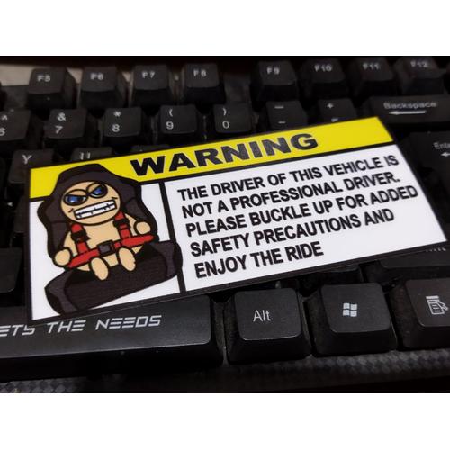 Jual stiker WARNING lucu - Kota Surabaya - zerosticker | Tokopedia
