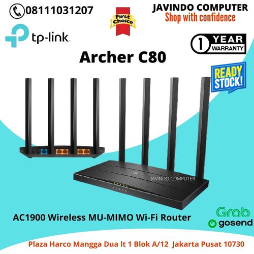 Jual Tp-link Archer C80 AC1900 Wireless MU-MIMO Wi-Fi Router - Jakarta ...