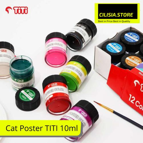 Jual Cat Poster TITI Joyko Poster Color Cat Lukis Isi 10ml Satuan ...
